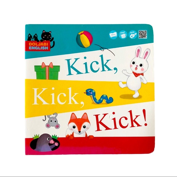 Toys | Kick Kick Kick Chunky Book By Chunjae Education | Poshmark